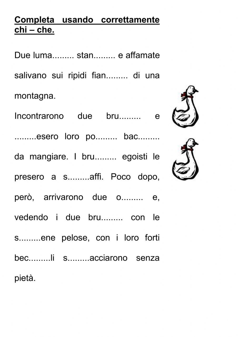 cia cio ciu chi che 478995 | fernanda benini | Live