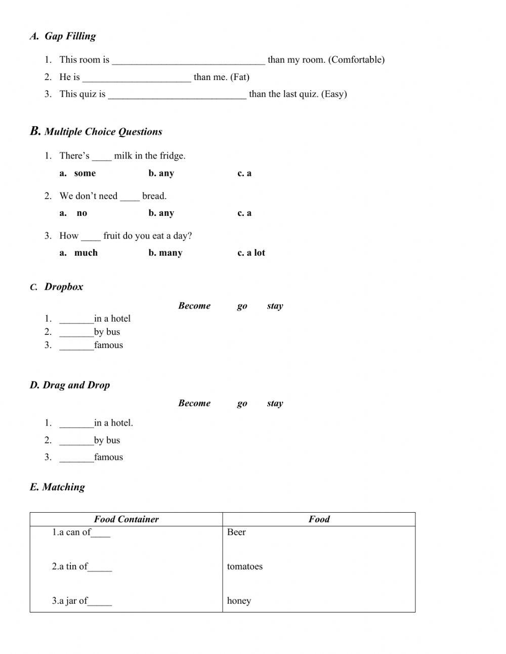 Practice interactive exercise for GEP | Live Worksheets