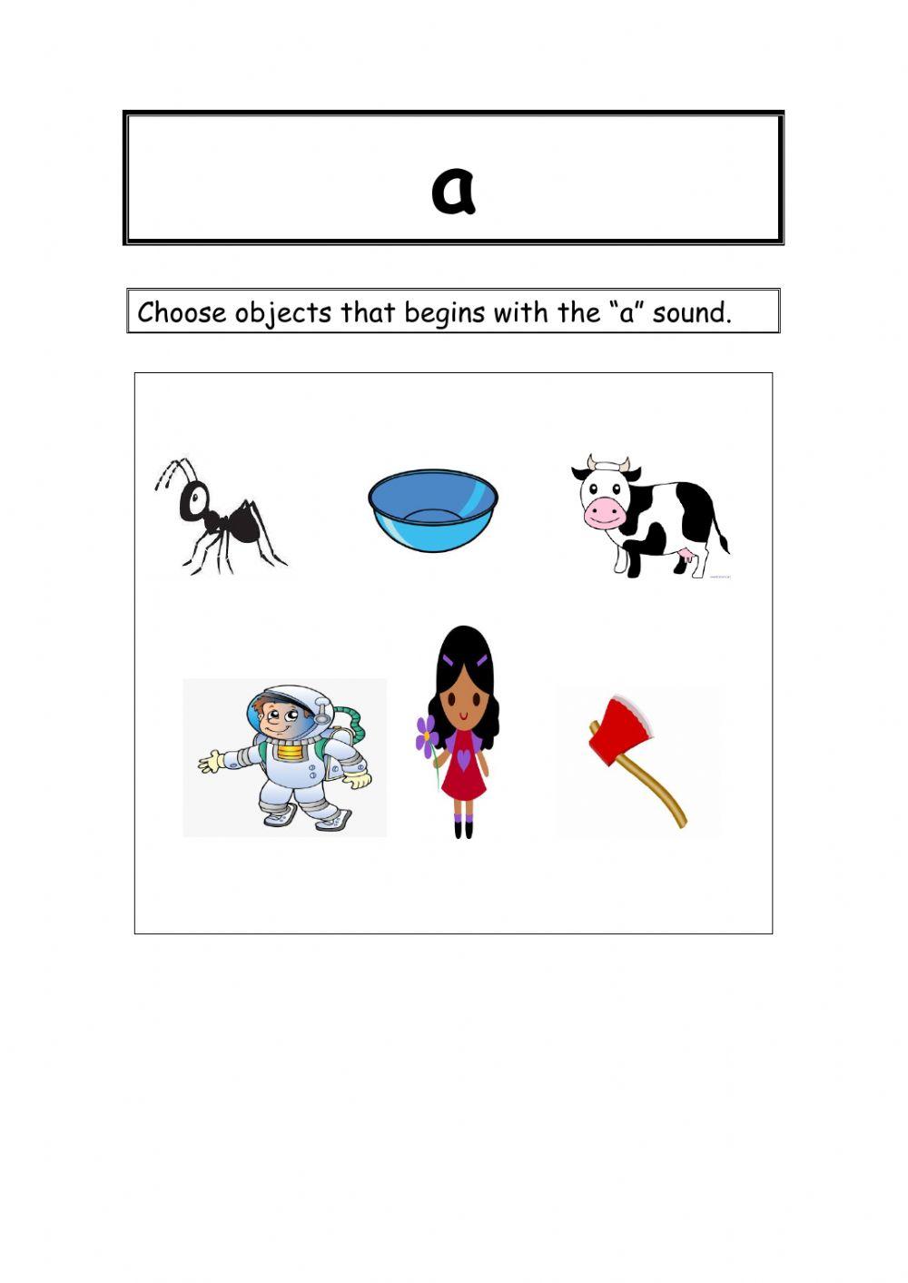 Identifying A worksheet | Live Worksheets