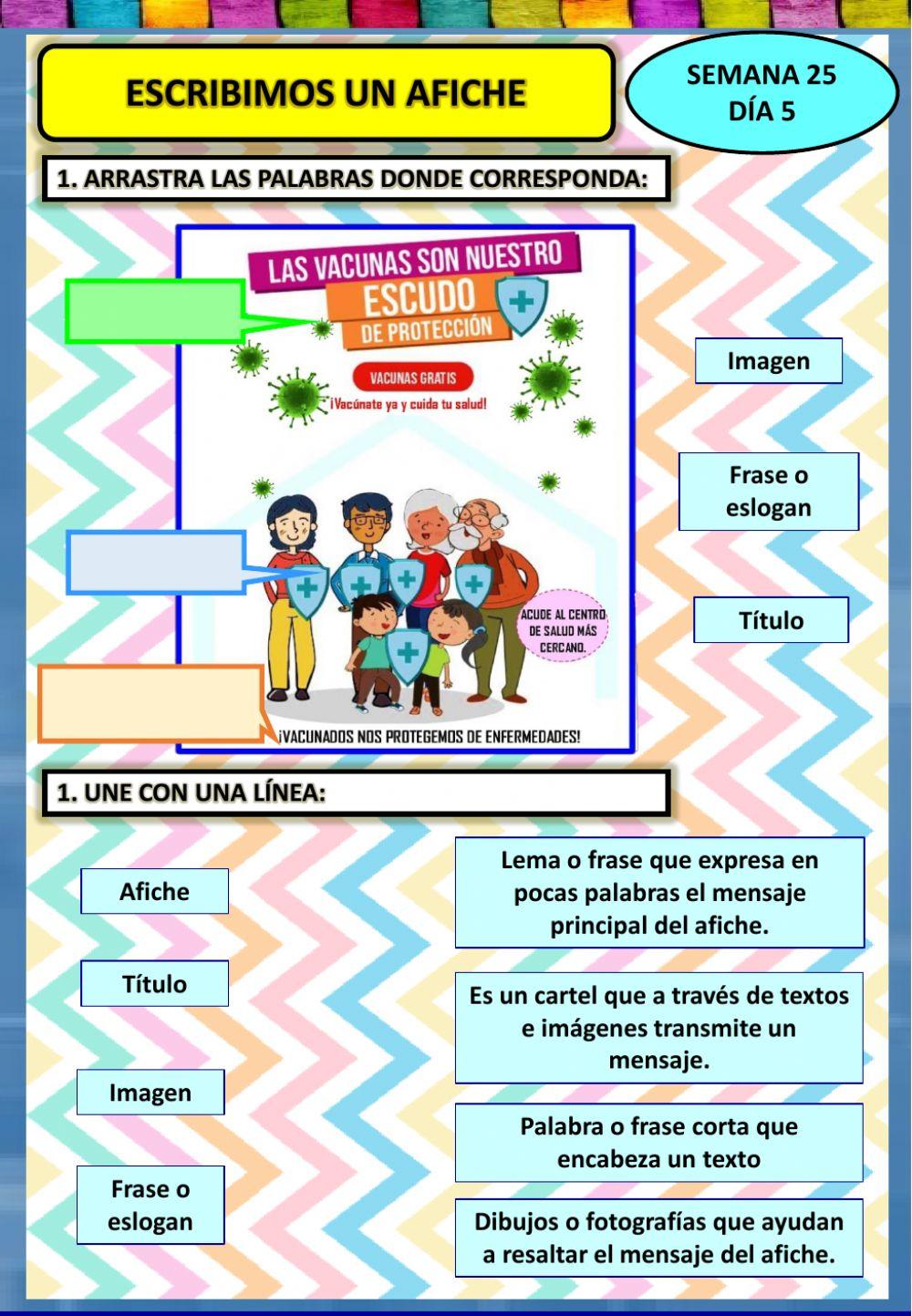 Escribimos un a… | Free Interactive Worksheets | 382662
