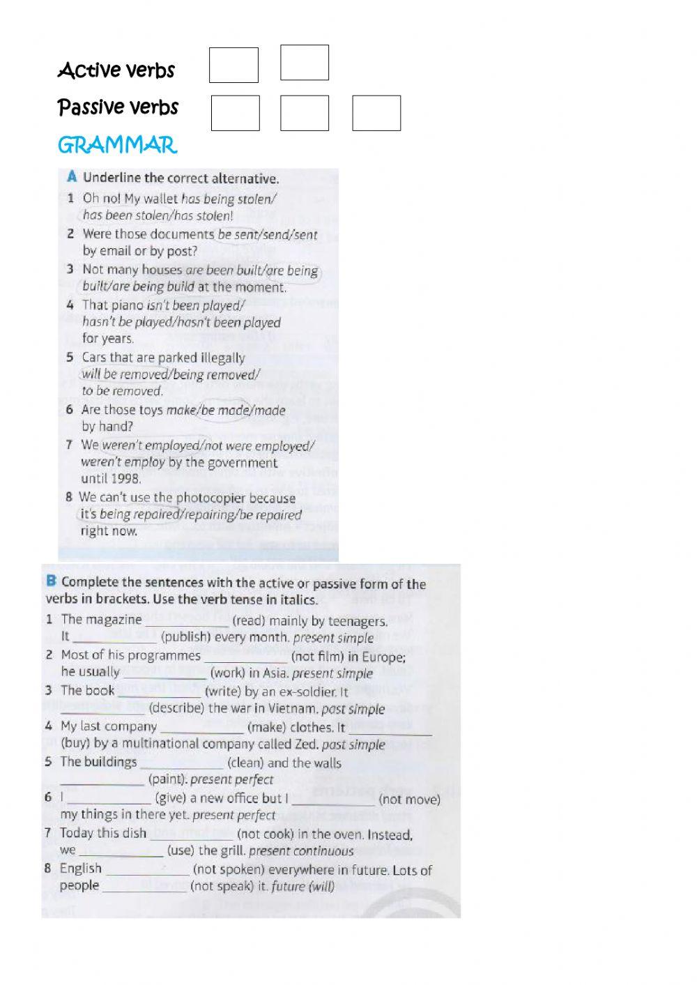 6071359 | 6th year Unit 9-Passive Voice | profe_leiker