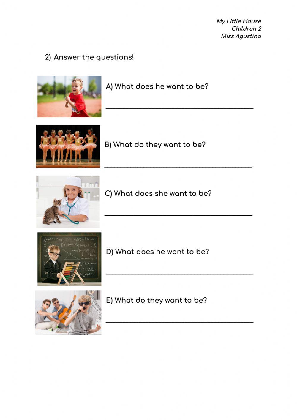 Activity test worksheet | Live Worksheets