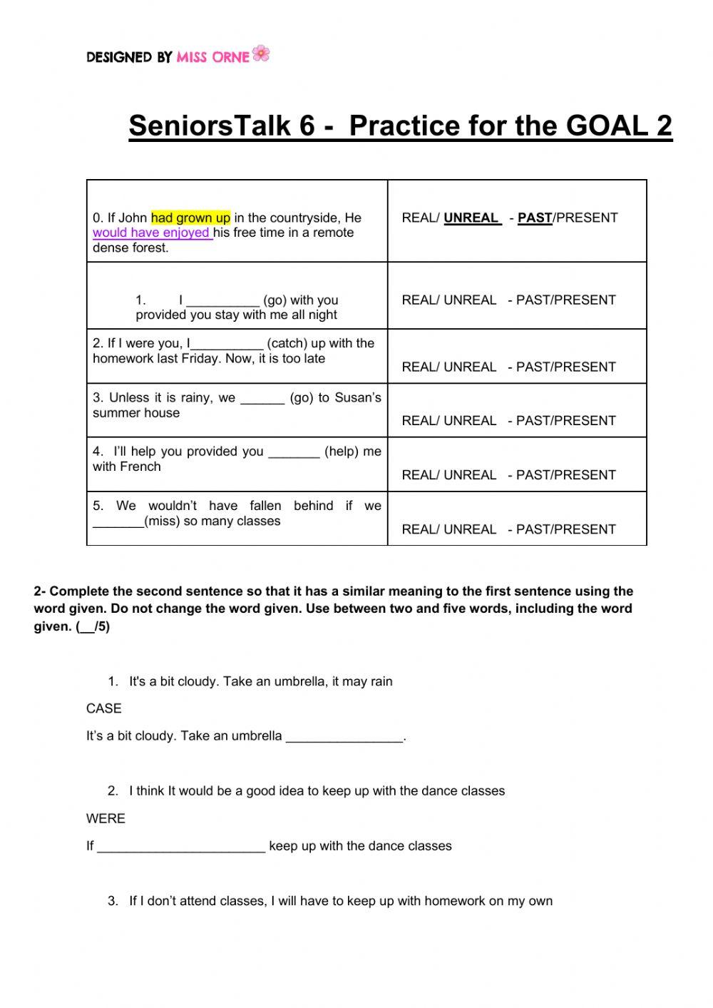 ST6 mock 2 worksheet | Live Worksheets