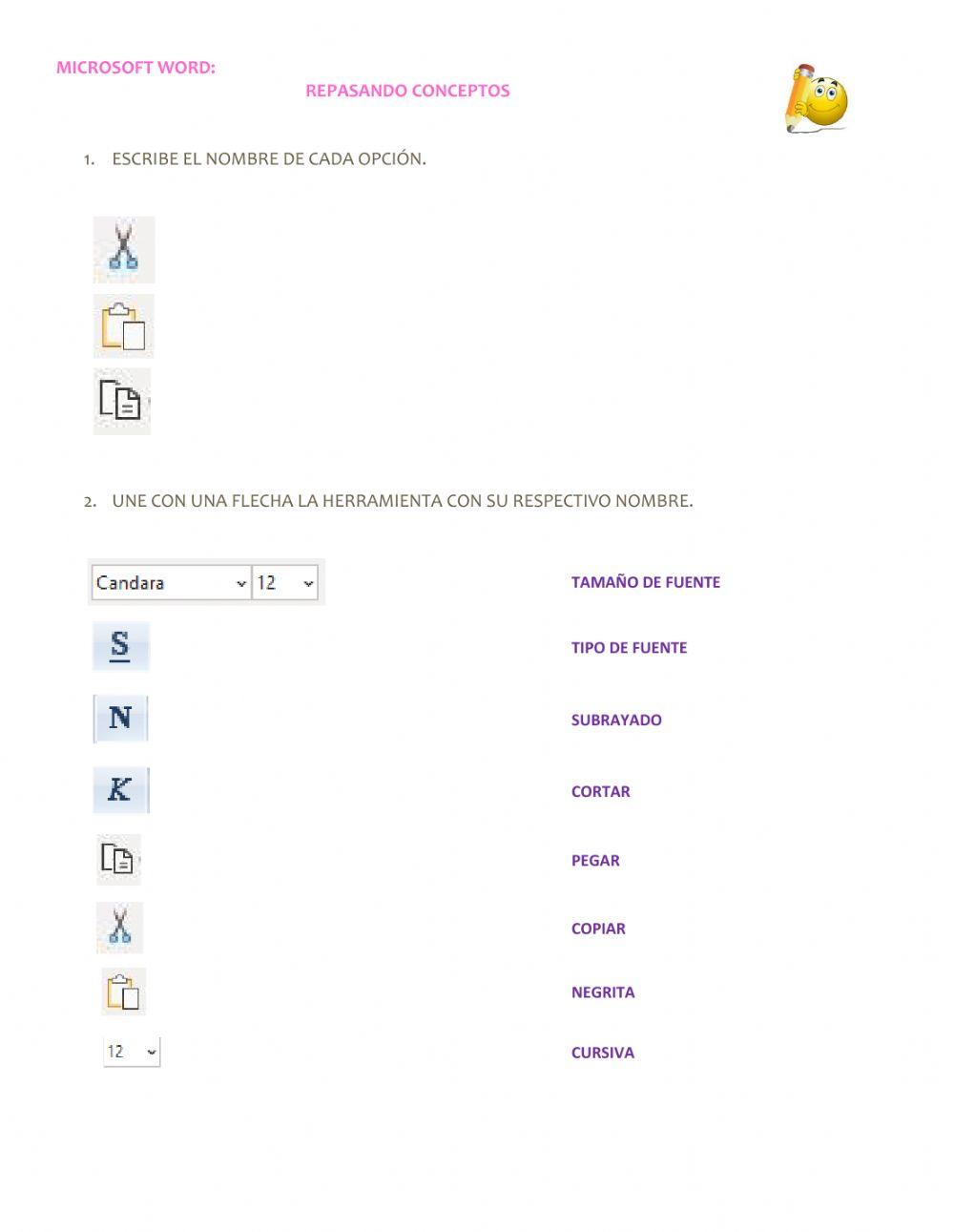 6075053 | Microsoft Word: Repasando conceptos