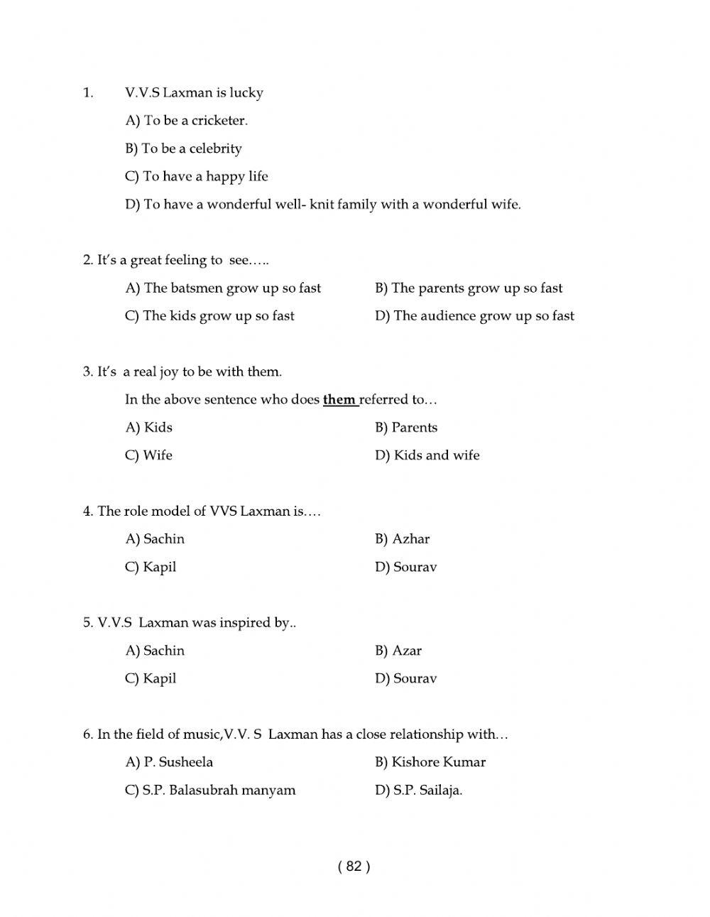 9 class level 2 worksheet 19 worksheet | Live Worksheets