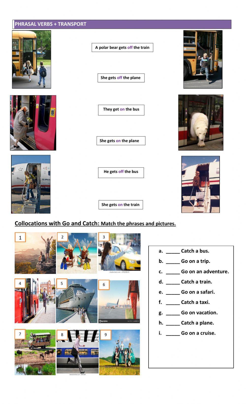 Phrasal verbs-t… | Free Interactive Worksheets | 385016