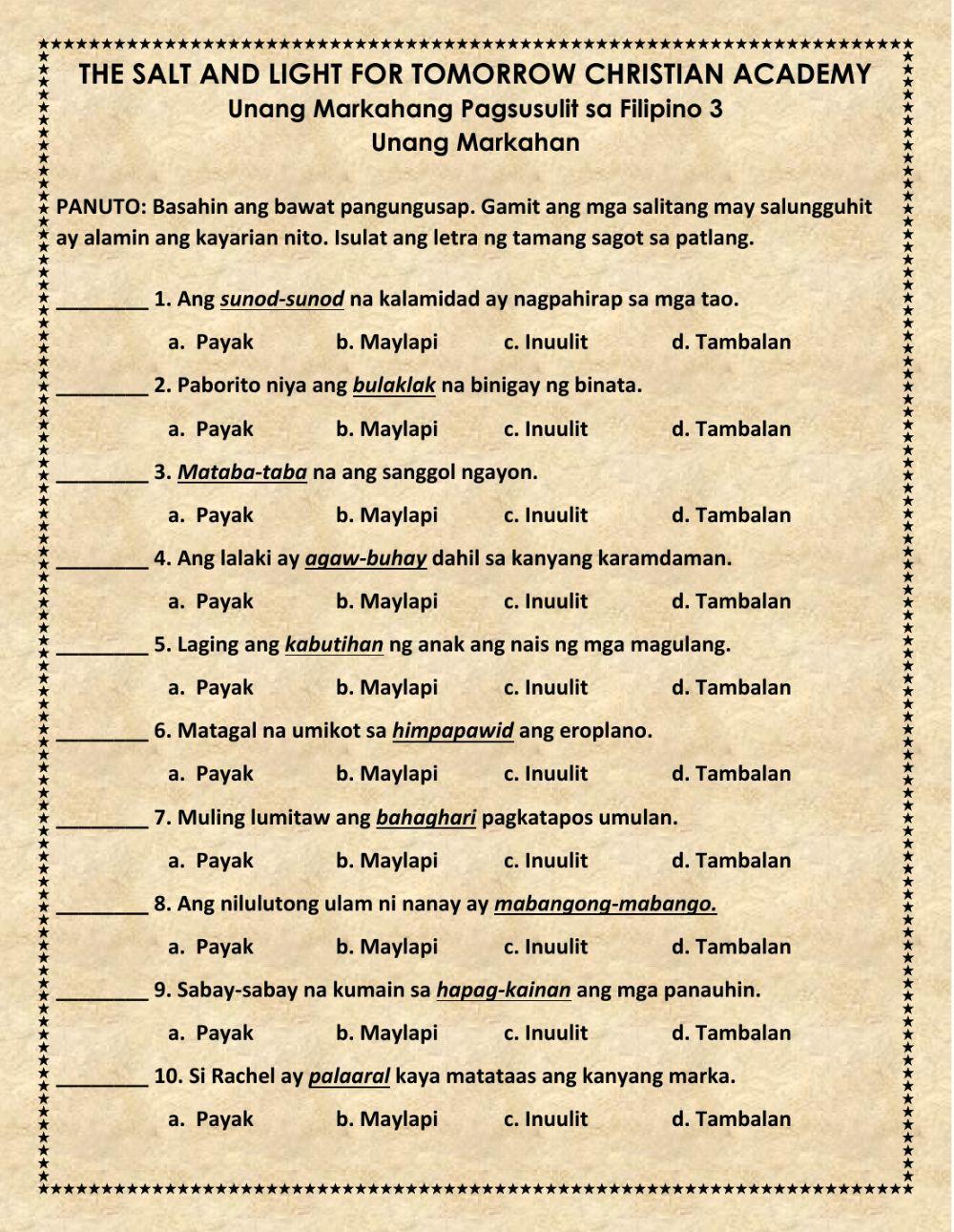 GRADE Learning Activity Sheets In FILIPINO (Complete, 57% OFF GRADE Learning Activity Sheets In FILIPINO (Complete, 57% OFF