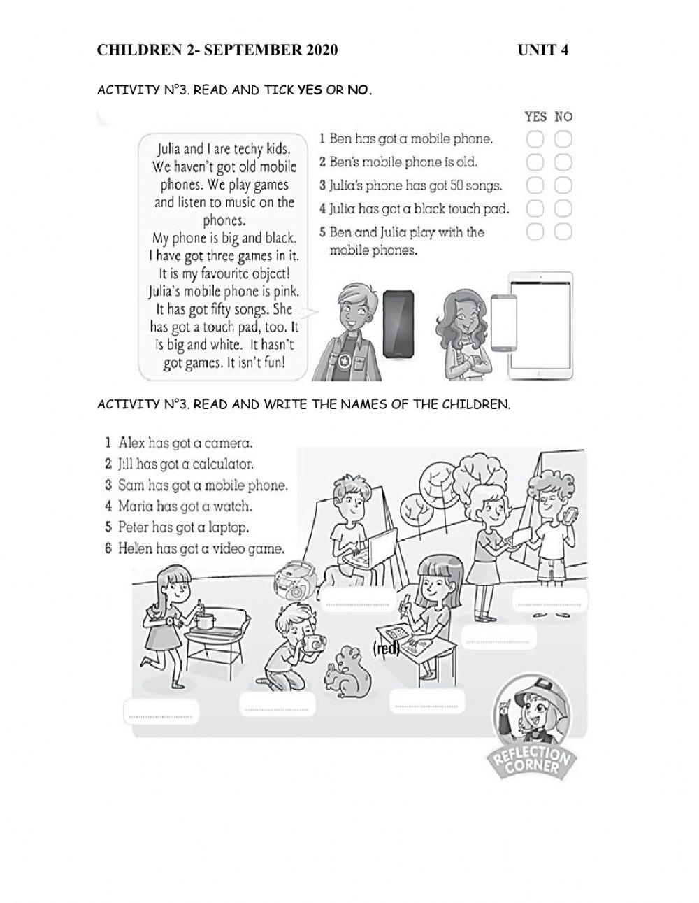 Techy kids worksheet | Live Worksheets