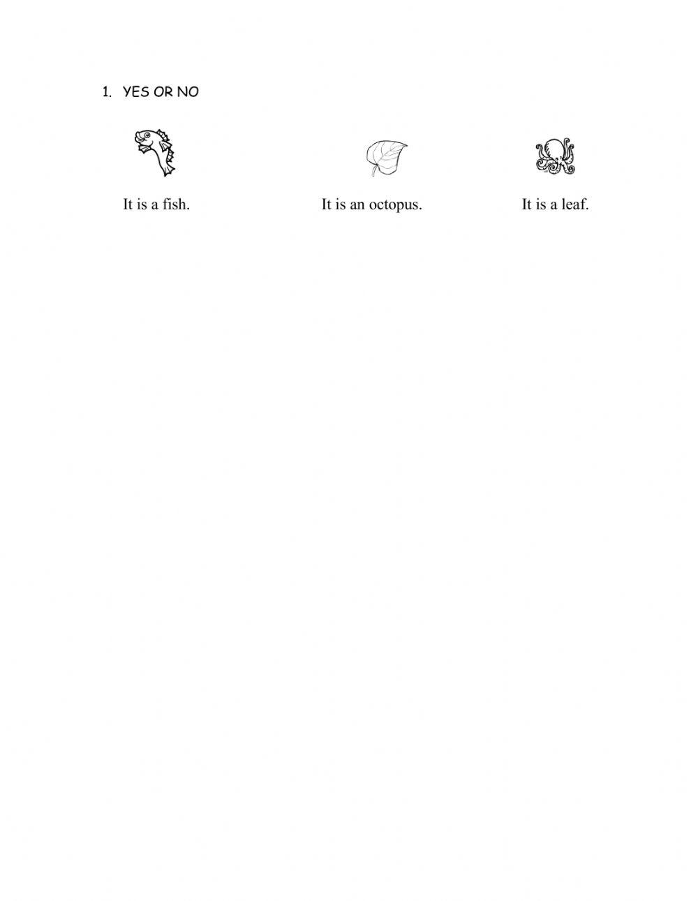 Yes-no exercise | Live Worksheets