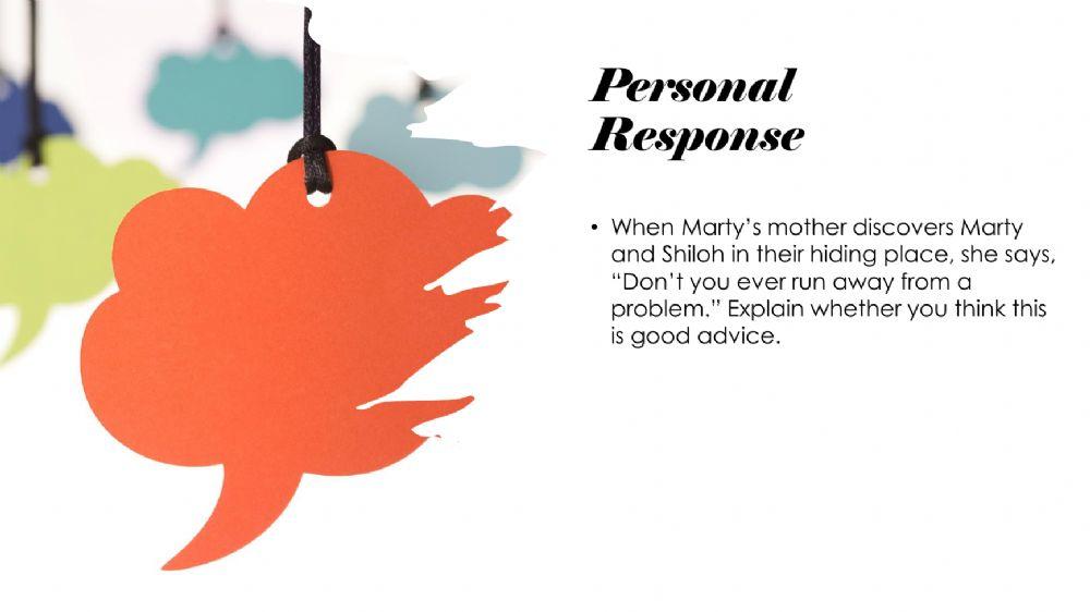 Shiloh - Chapter 9 worksheet | Live Worksheets