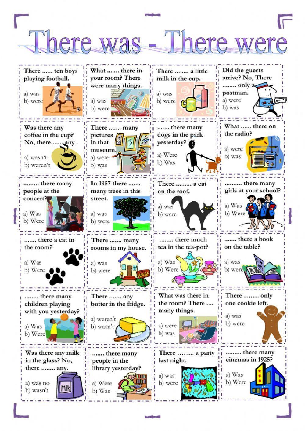 There was - the… | Free Interactive Worksheets | 389893