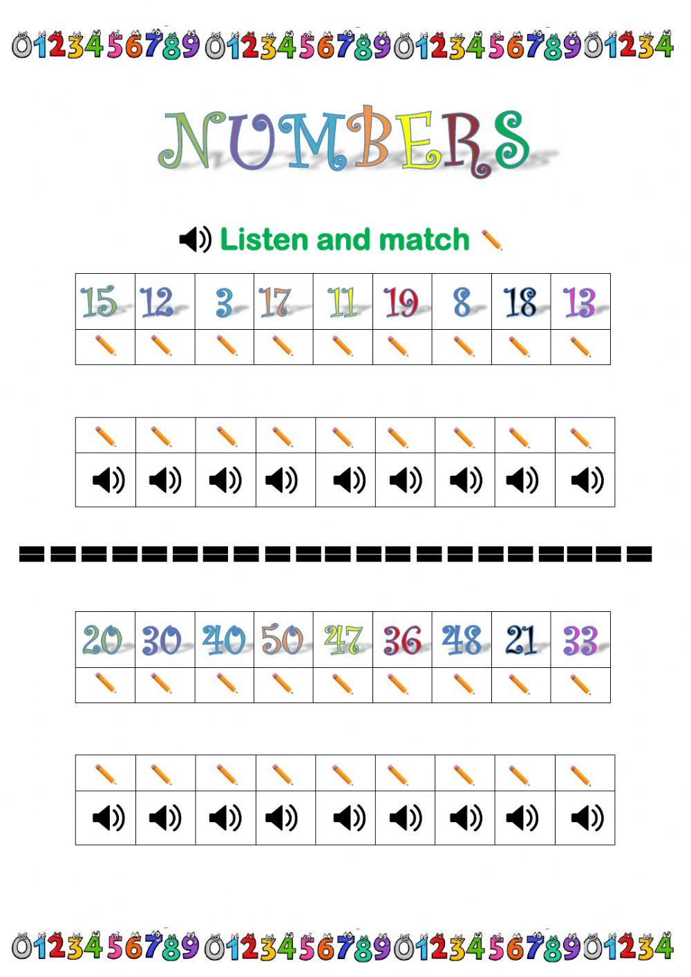 Numbers online exercise for Grade 4 | Live Worksheets