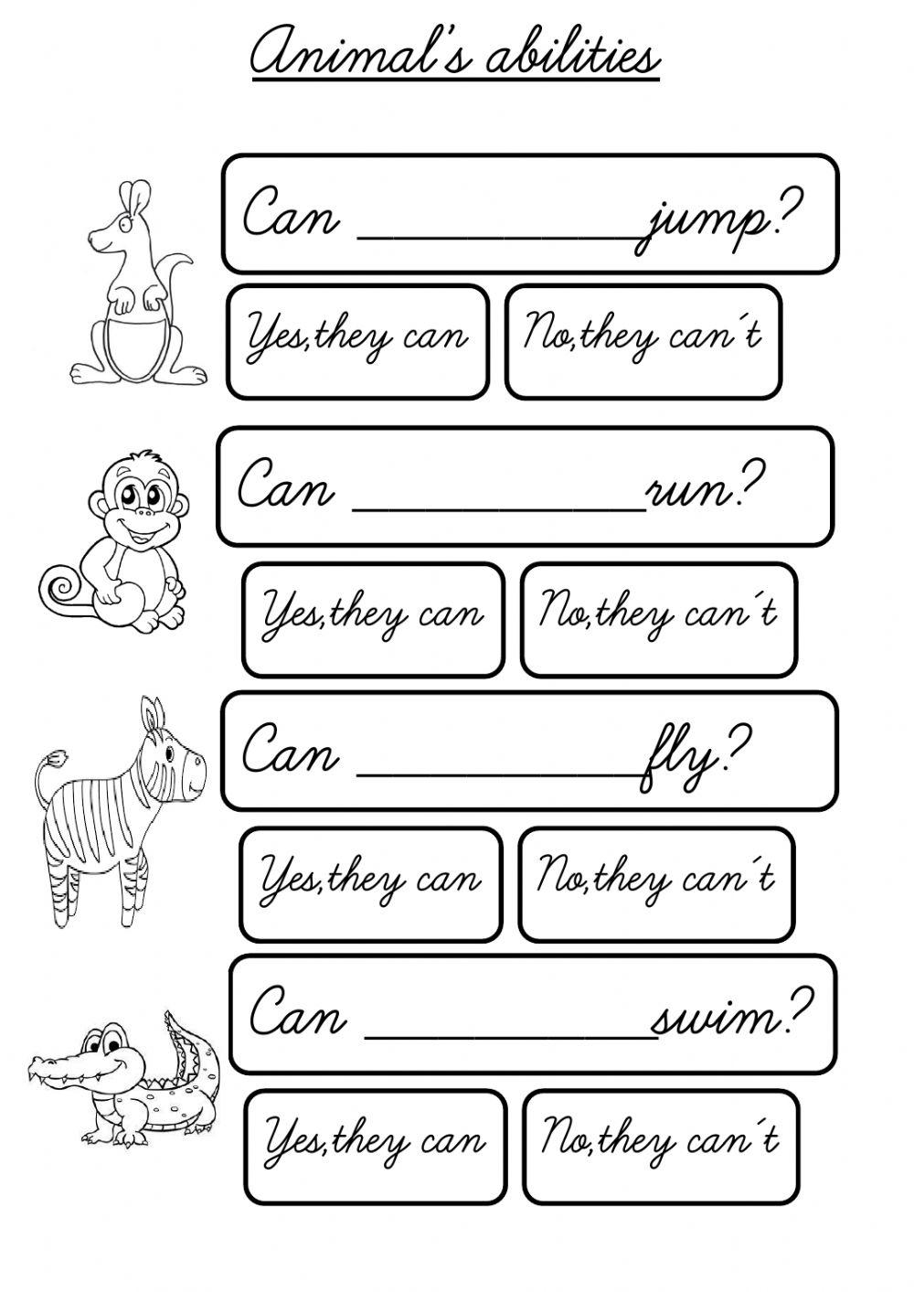 Abilities online pdf worksheet for primero | Live Worksheets