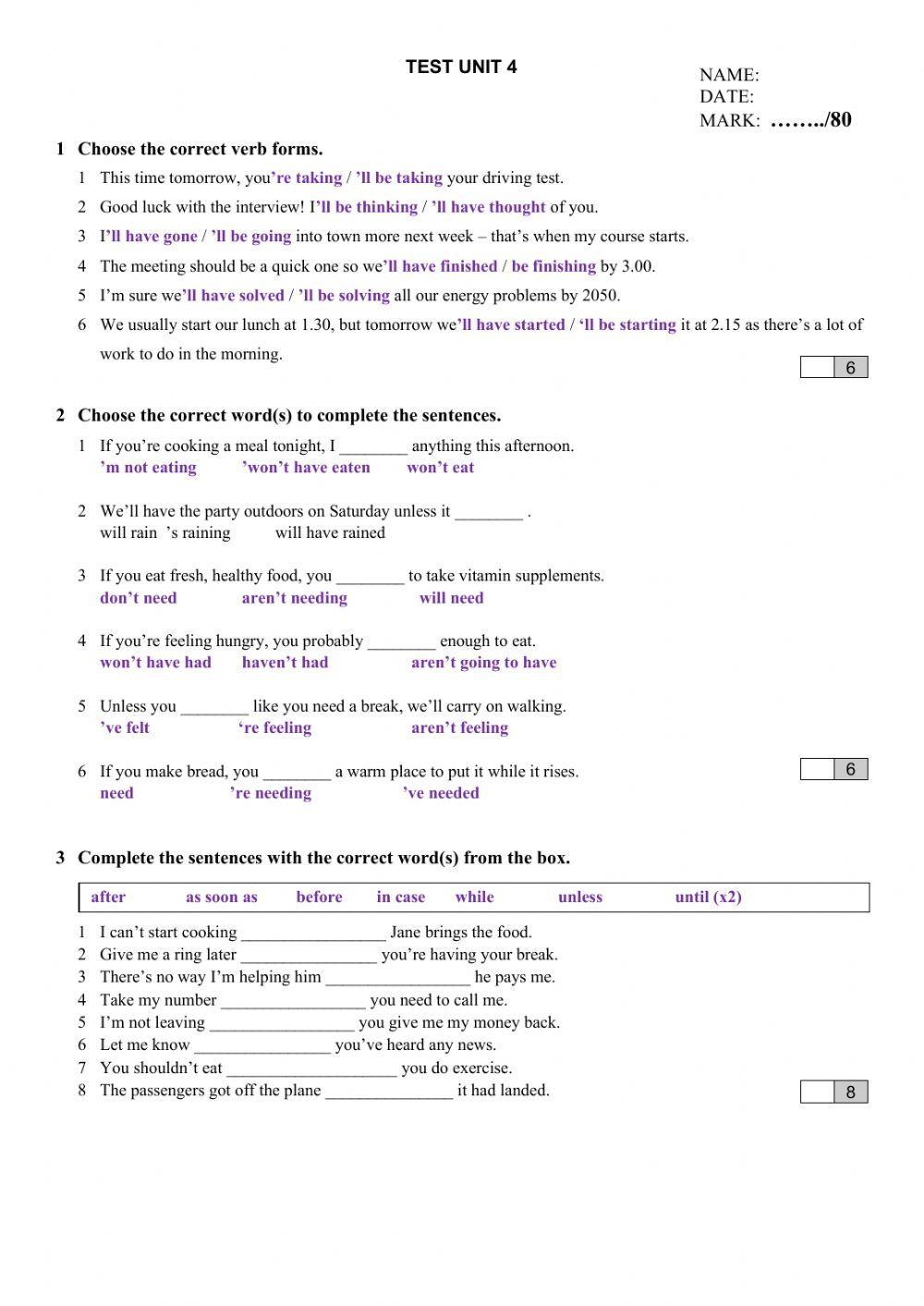 Test Upper Intermediate Level Esl Worksheet By Test Upper Intermediate Level Esl Worksheet By