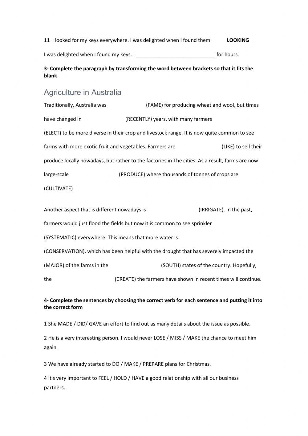 Final activity … | Free Interactive Worksheets | 391075