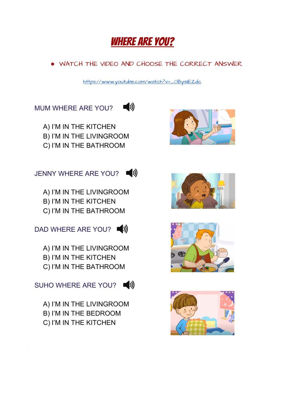 Where are you? 348102 | milagrosmar | Live Worksheets