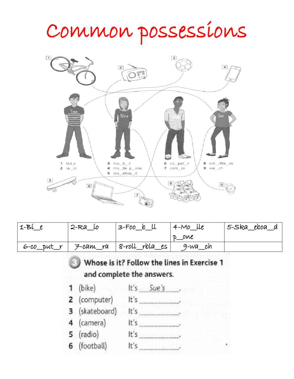 348500 | Common possessions | Maria Isabel Sepulveda Cano