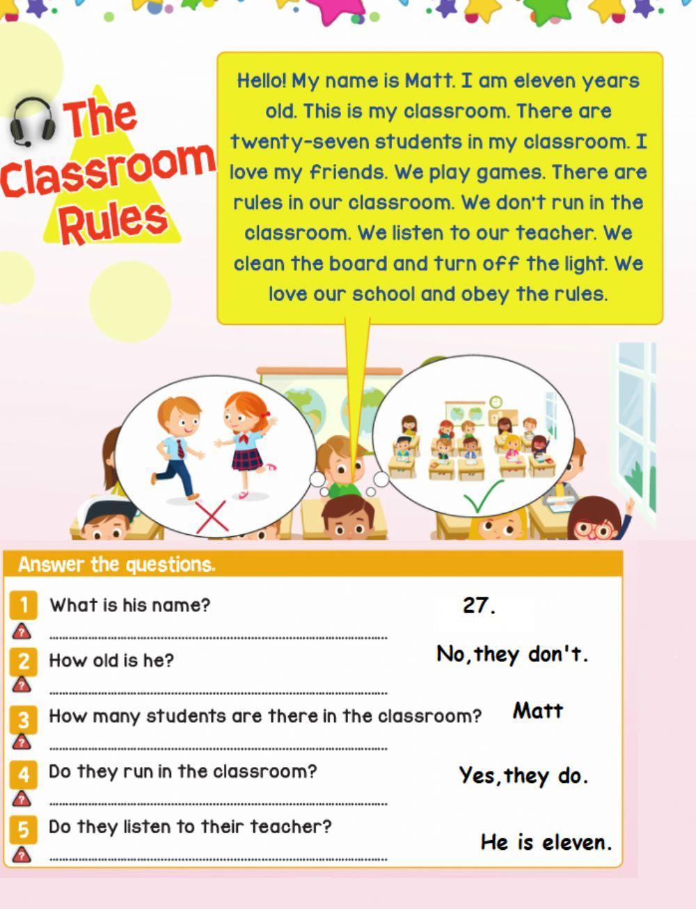 975601 | Classroom Rules | Burçin Çalgav