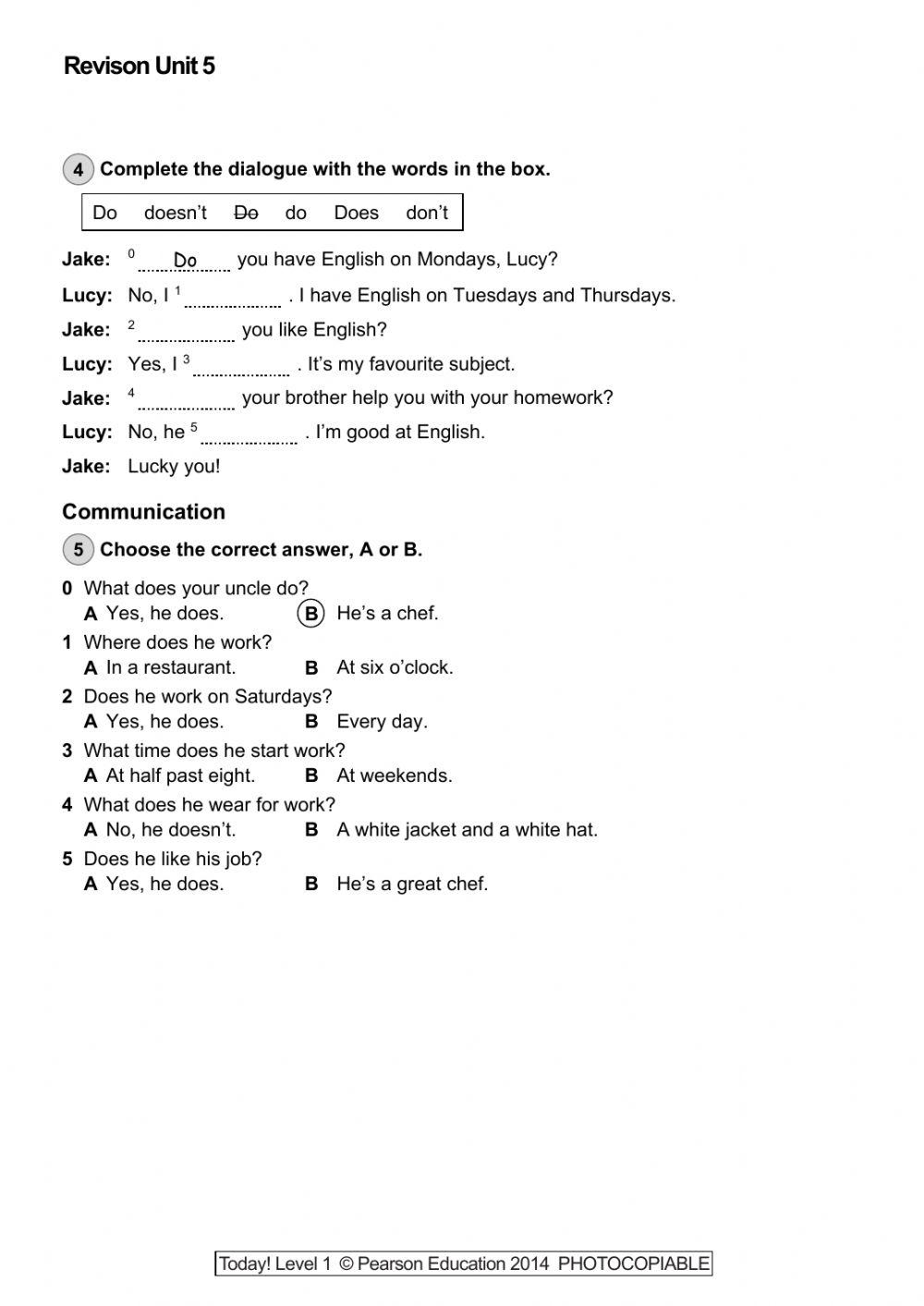 Test unit 5 | Free Interactive Worksheets | 392699