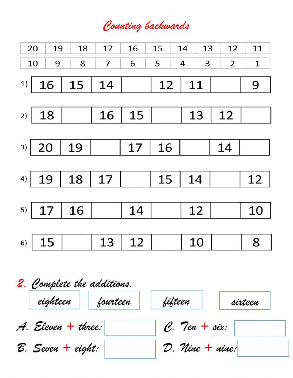Counting Backwards Interactive Worksheet Live Worksheets counting-backwards-interactive-worksheet-live-worksheets