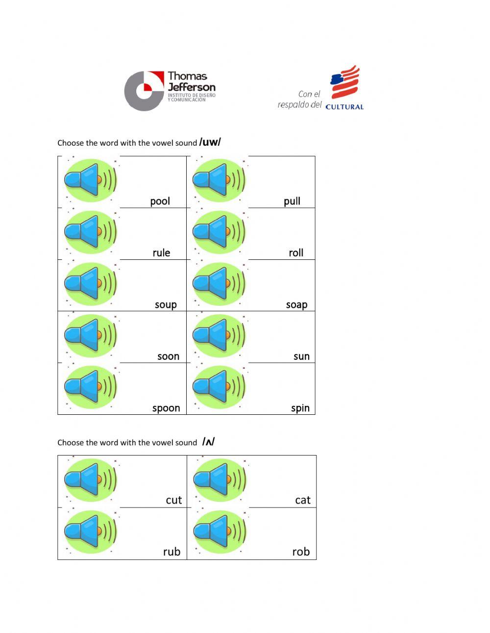 Sounds phonics worksheet | Live Worksheets