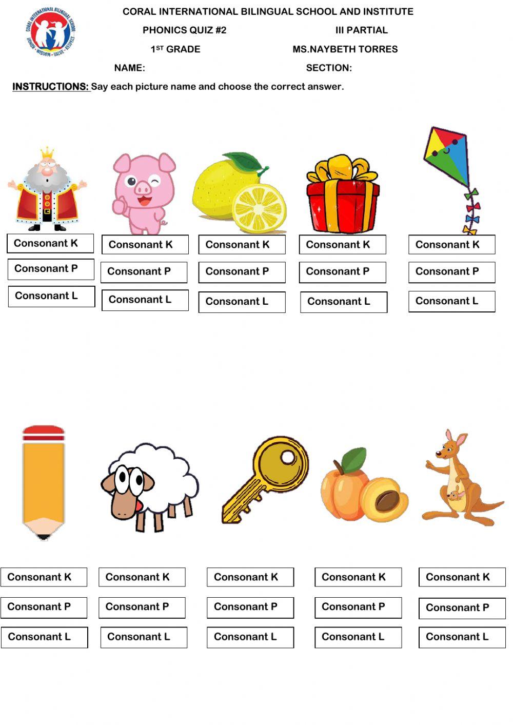 Science Quiz interactive exercise | Live Worksheets