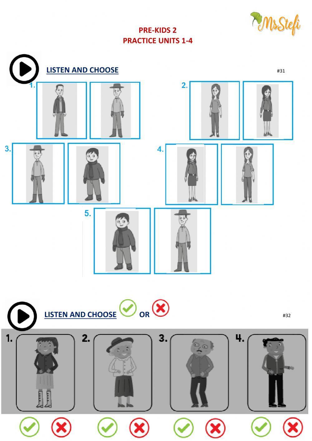 Clothes+Family+… | Free Interactive Worksheets | 350090