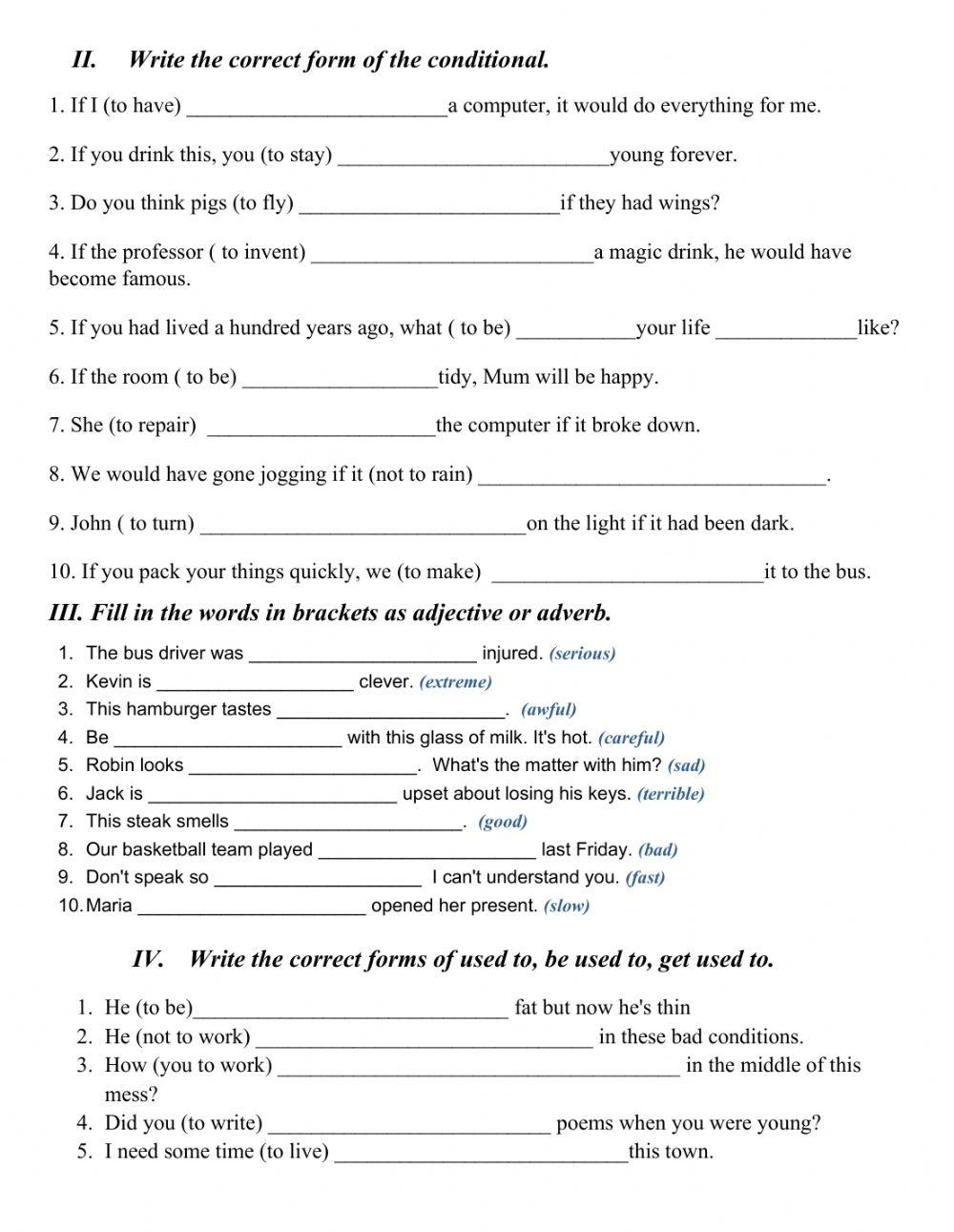 Initial evaluation activity | Live Worksheets