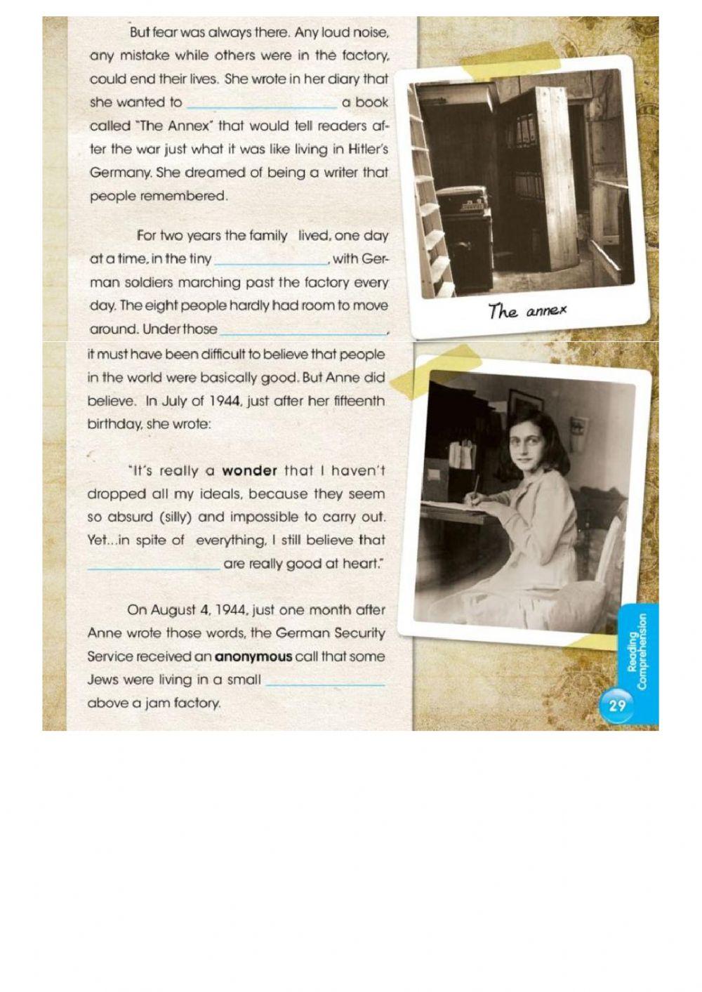 AMCO BOOK 7 - WORKSHEET -1 - READING COMPREHENSION online exercise for ...