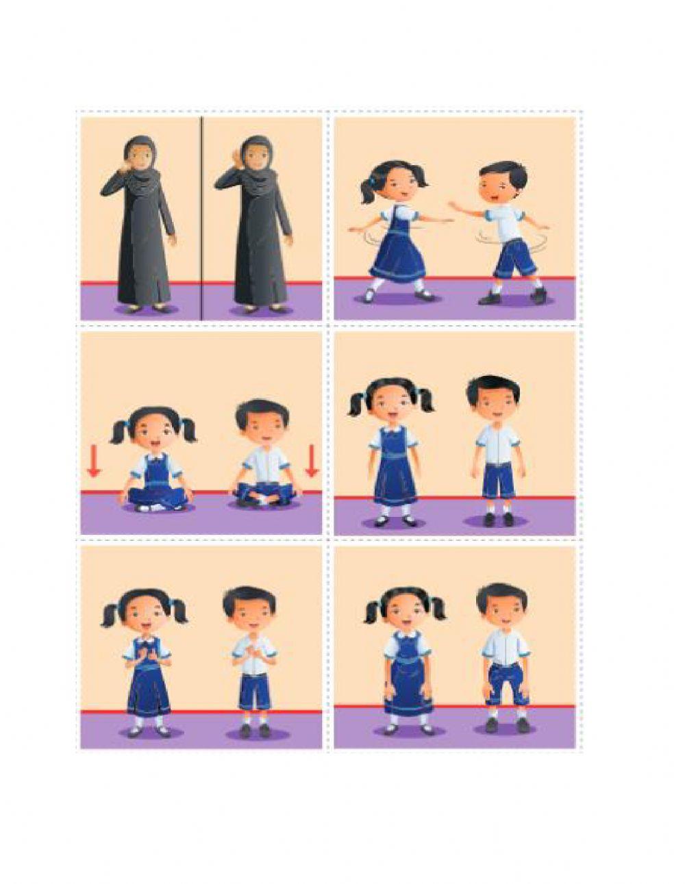 Listening to instructions: Sequencing worksheet | Live Worksheets