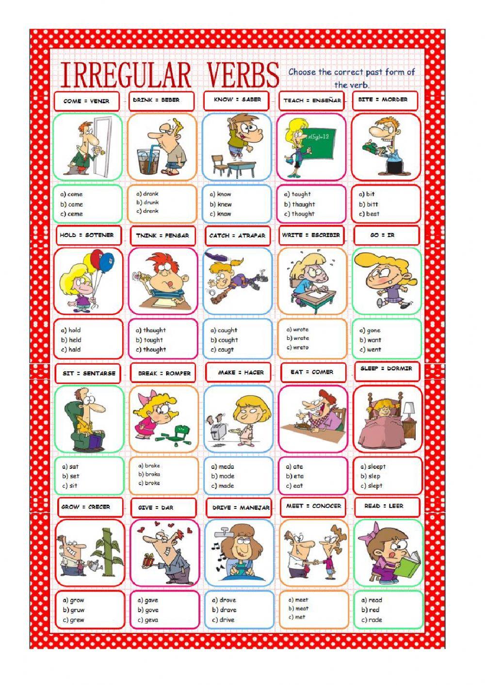 351090 | Let's learn the verbs | LIDIA MARIA NINA