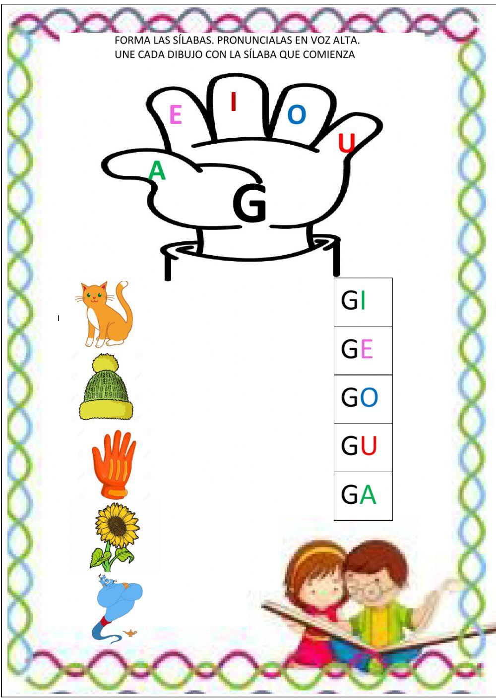 Formar silabas … | Free Interactive Worksheets | 351150