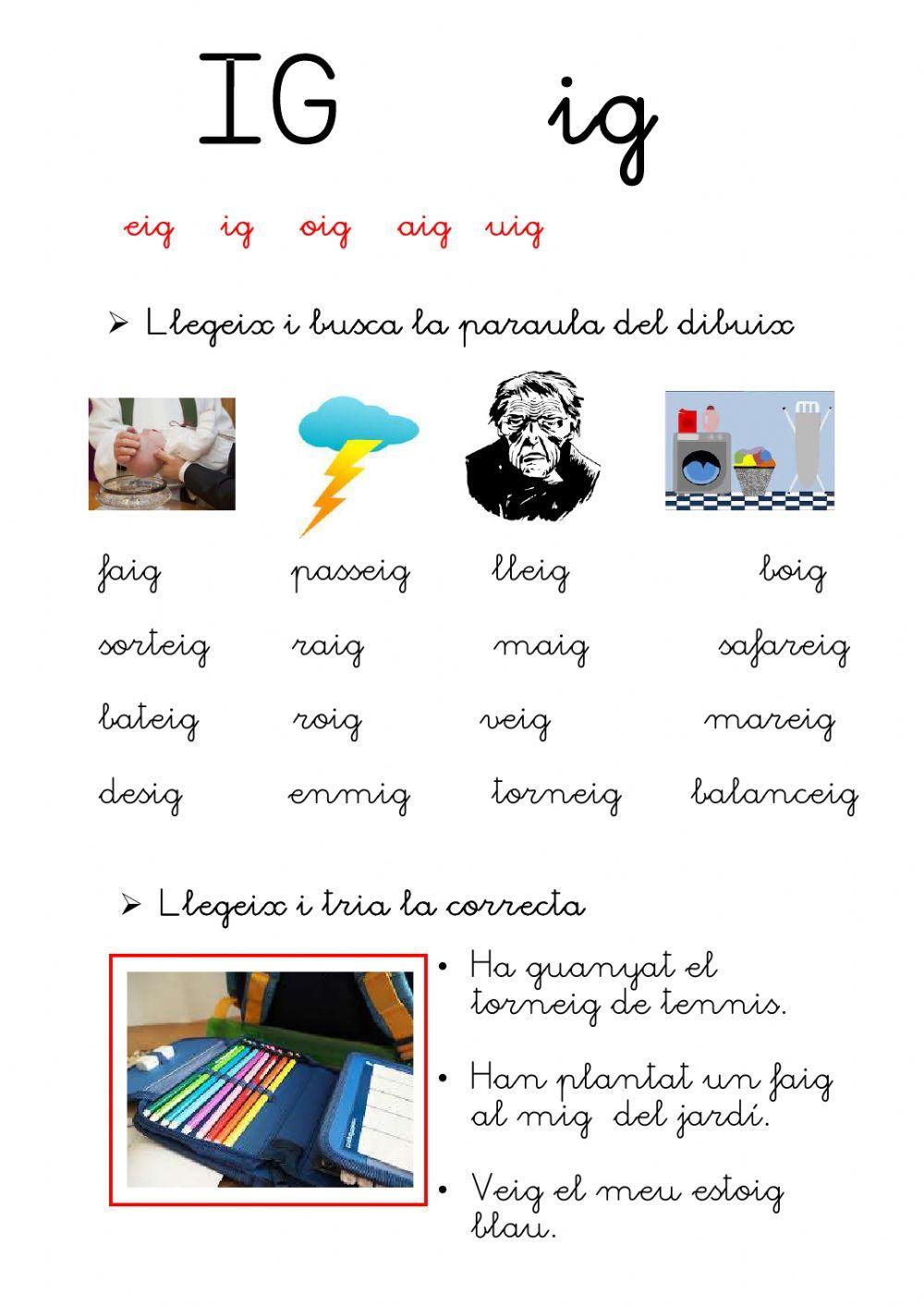 Lectura ig 351171 | Chon Rodriguez | Live Worksheets