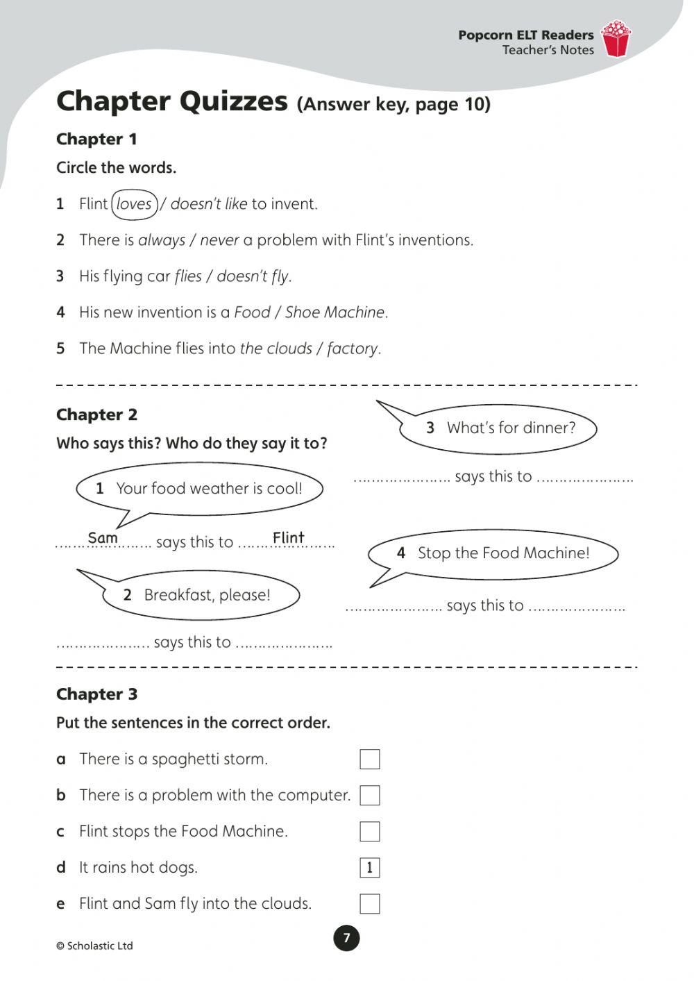Cloudy with a c… | Free Interactive Worksheets | 5995093