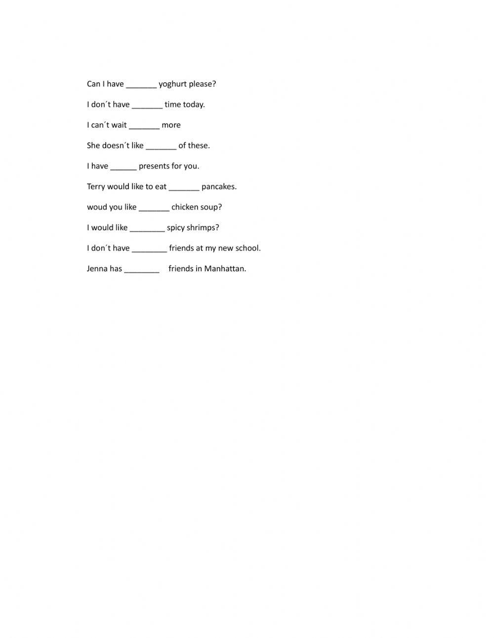 Some interactive worksheet | Live Worksheets