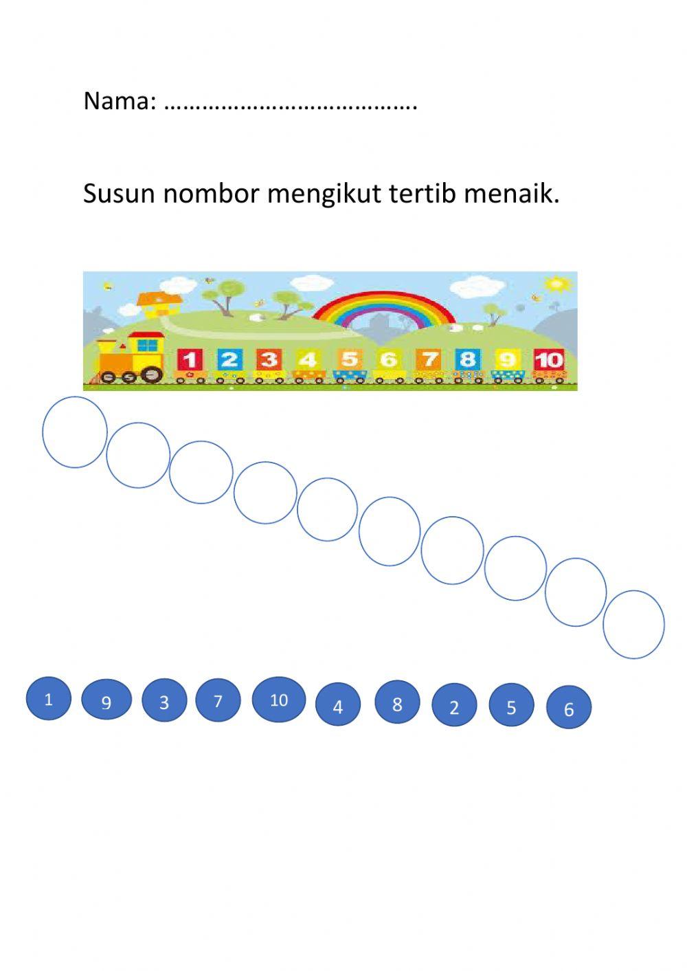 Matematik PPKI online activity for tahun 1 | Live Worksheets