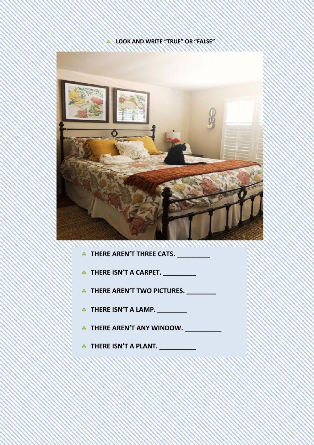 Pdf online activity: True or false | Live Worksheets