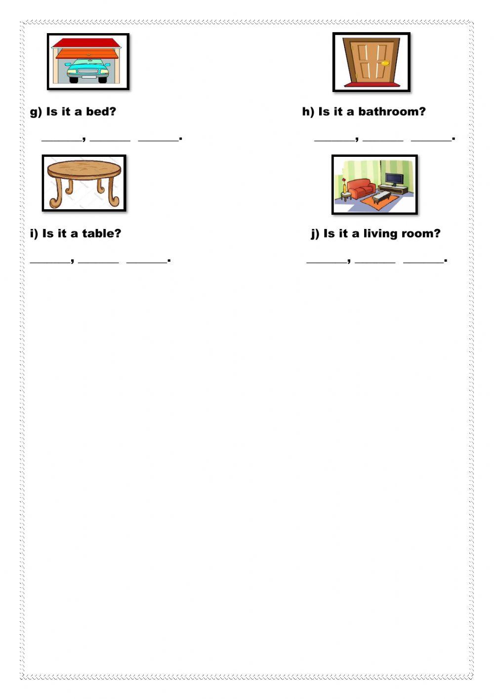 Look and answer… | Free Interactive Worksheets | 354397