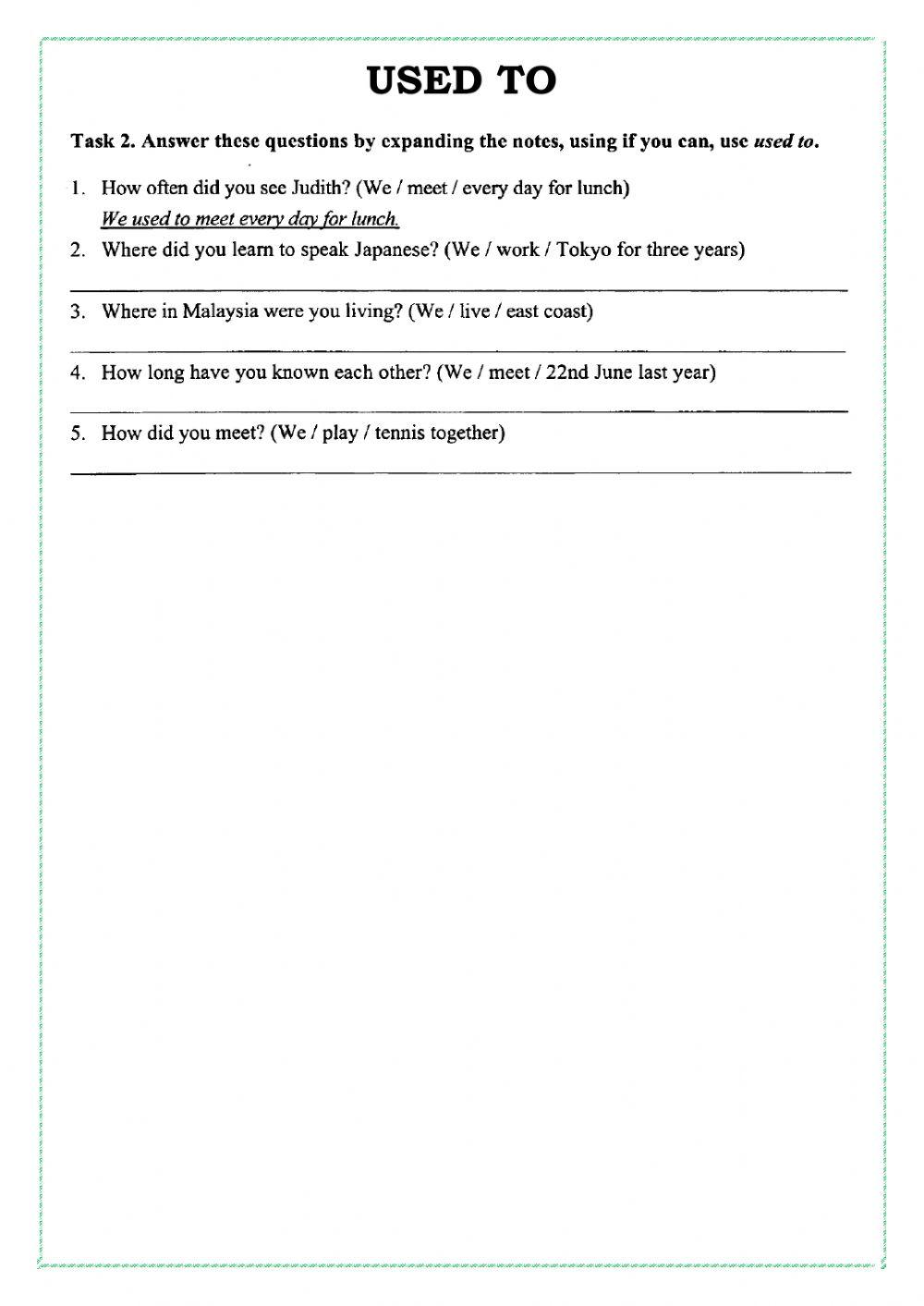 355392 | Used to | Dementeva Alyona | LiveWorksheets