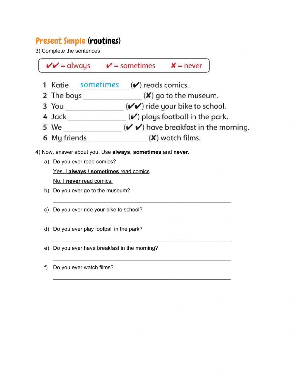 Revision K3 worksheet | Live Worksheets