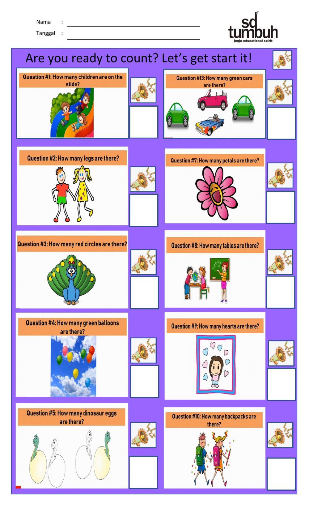 Evaluasi CIPP Math 1A 356412 | Dessy | Live Worksheets