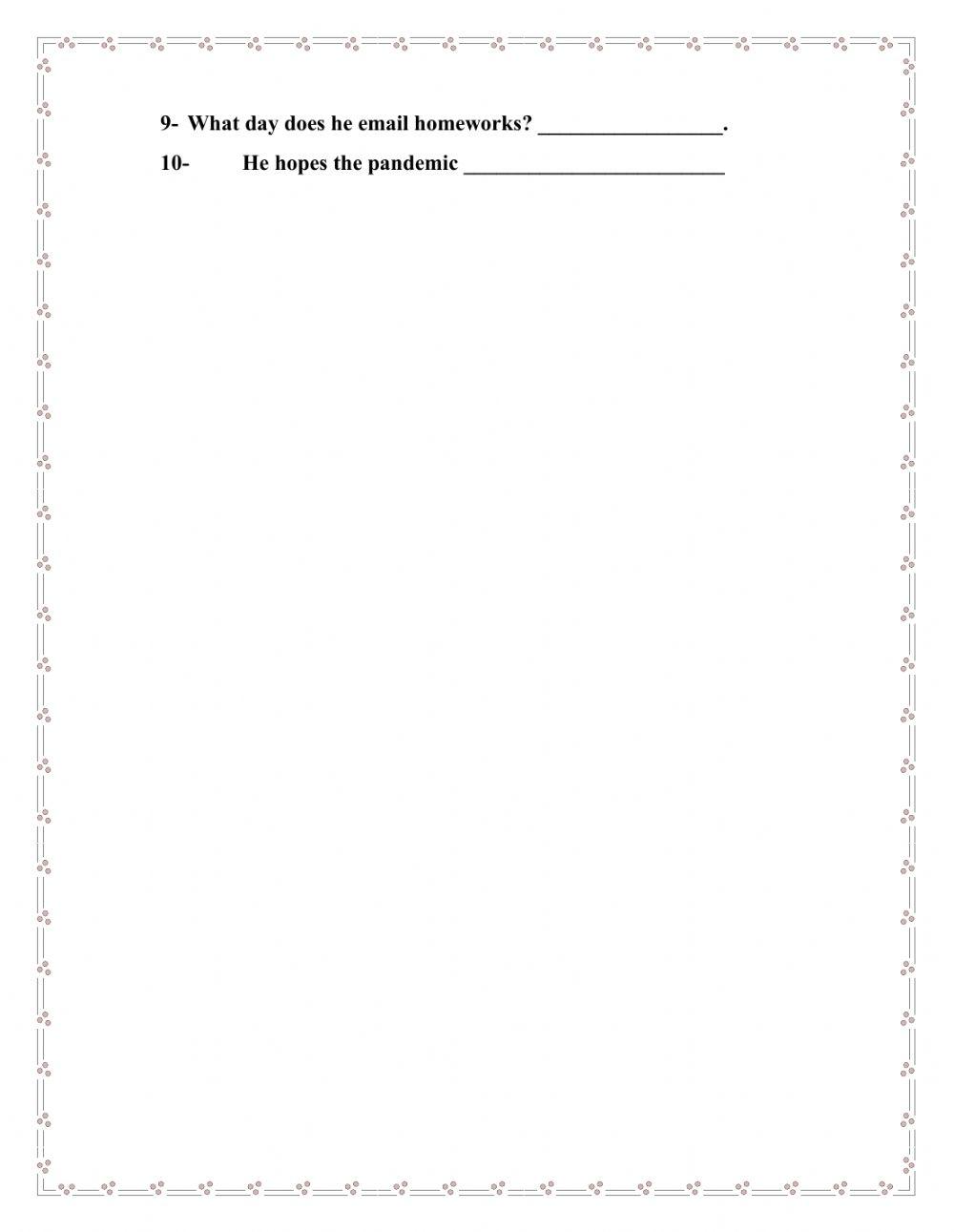 Reading compreh… | Free Interactive Worksheets | 356498