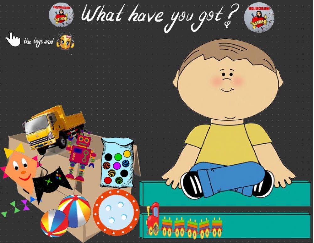 What have you got ? worksheet | Live Worksheets