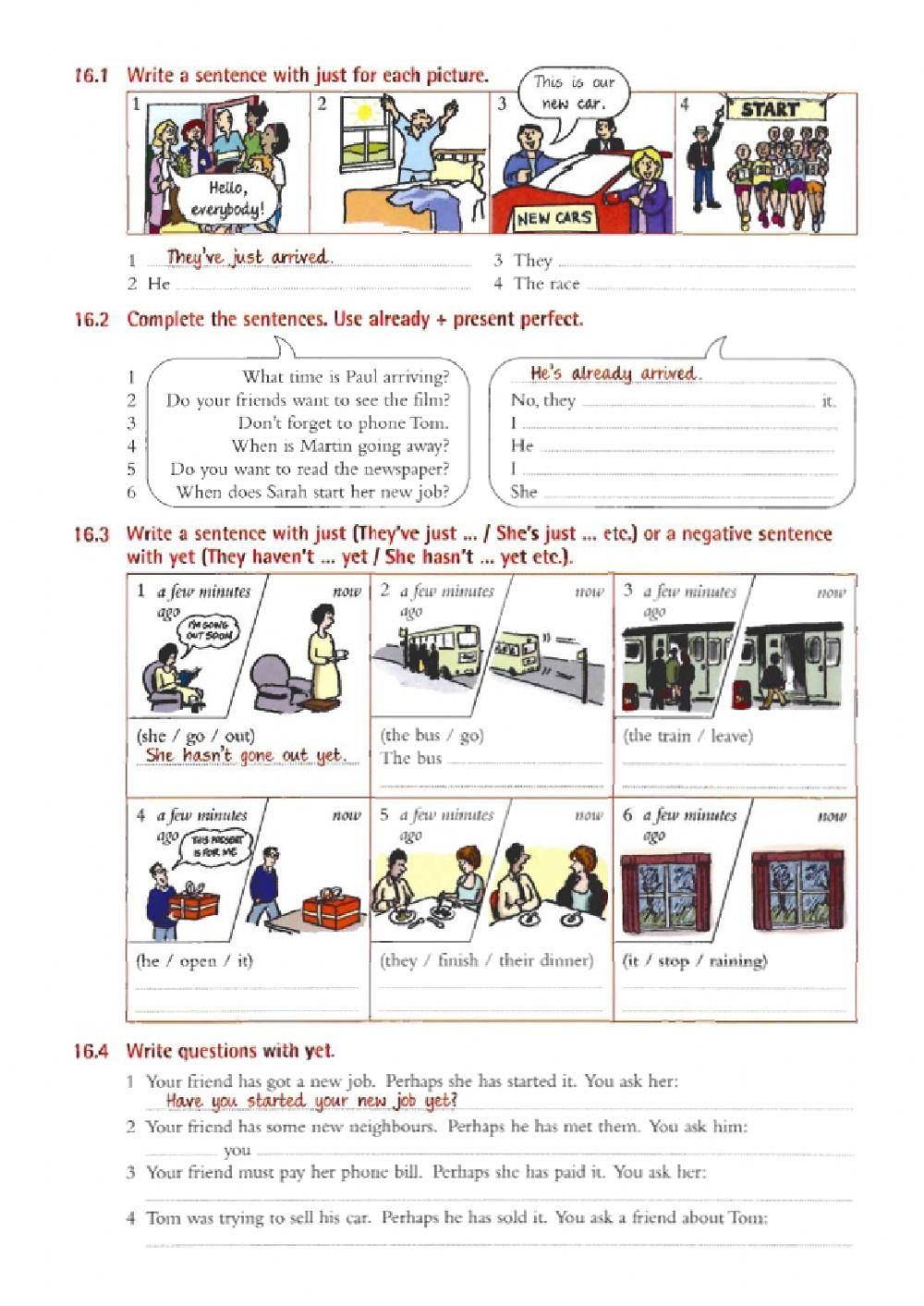 Present Perfect Tense online exercise for | Live Worksheets