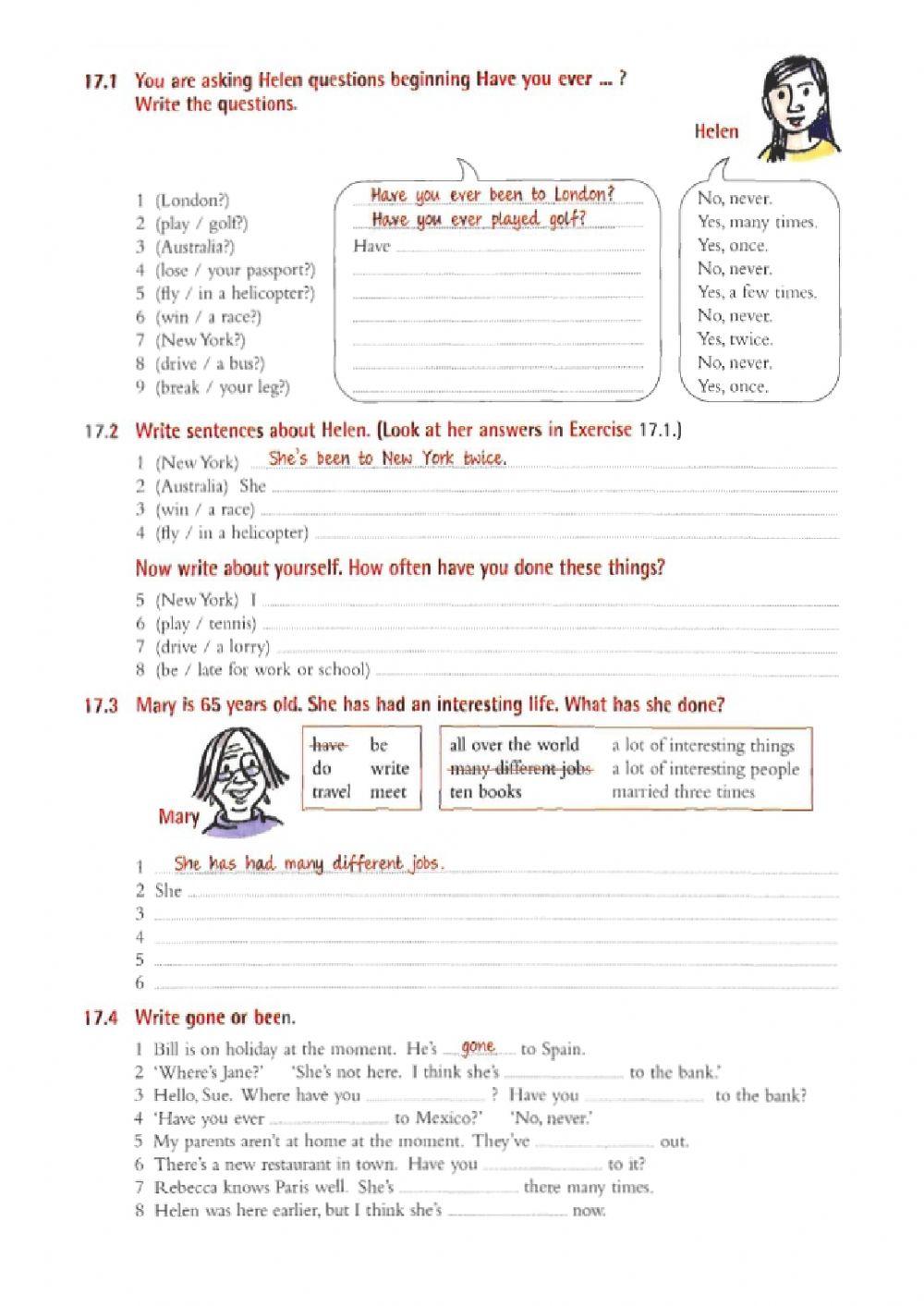 Present Perfect Tense online exercise for | Live Worksheets