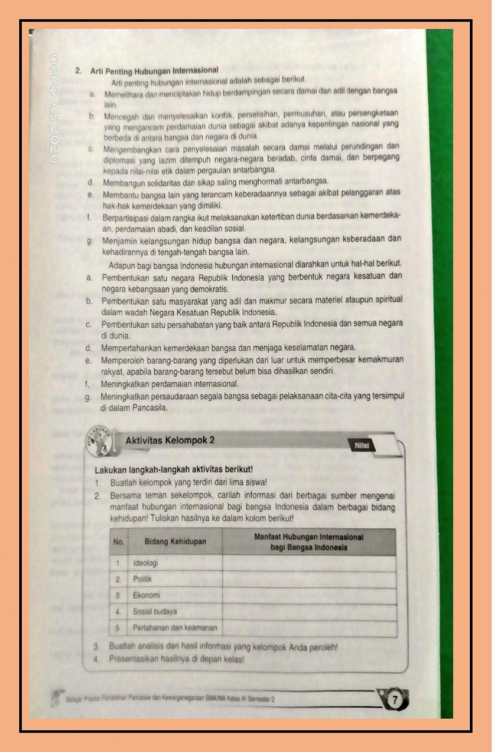 Materi Kls. XI Semester-2 Bab-2 worksheet | Live Worksheets