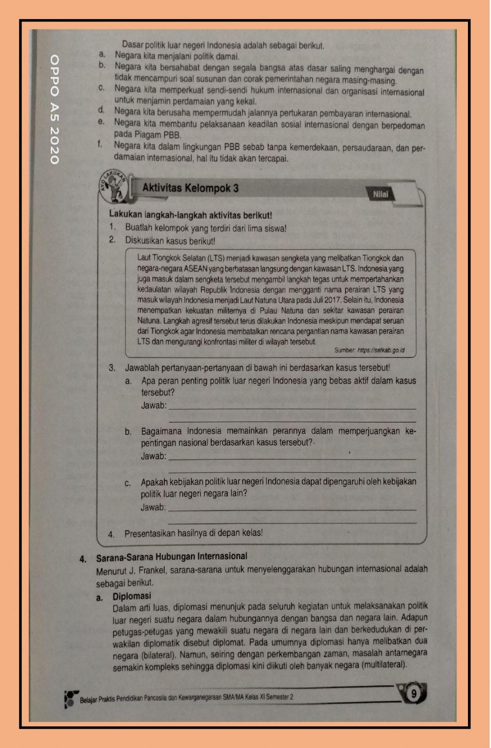 Materi Kls. XI Semester-2 Bab-2 worksheet | Live Worksheets