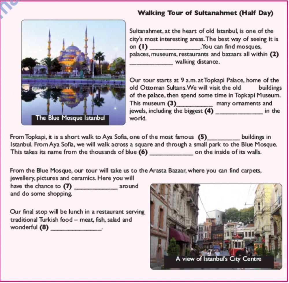 4600585 | Designing a tour | affari94 | LiveWorksheets