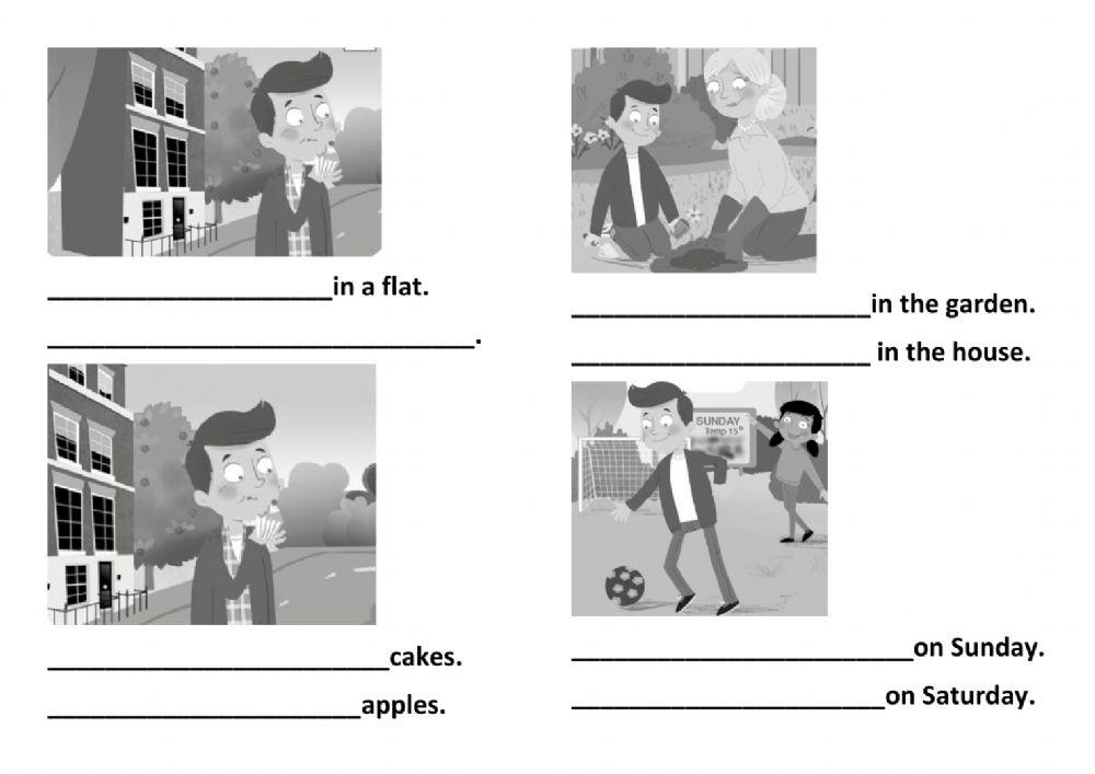 Present Simple online exercise for Grade 2 | Live Worksheets