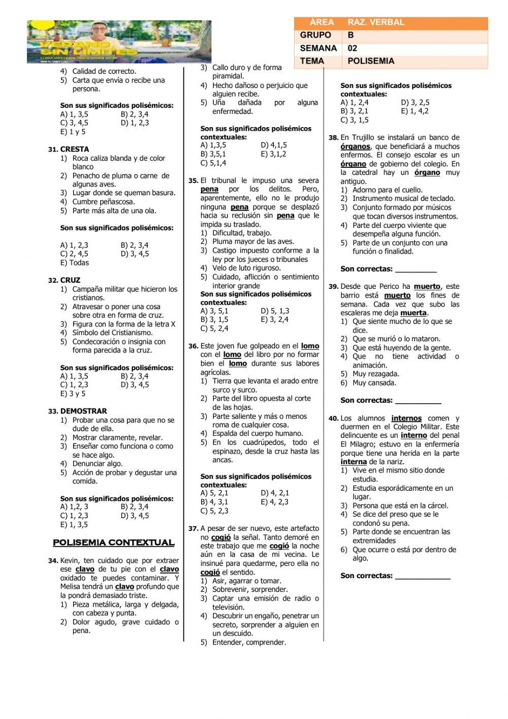 Saya worksheet | Live Worksheets